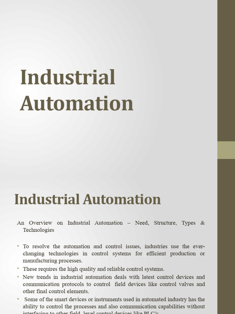 Unit 1 | PDF | Automation | Programmable Logic Controller