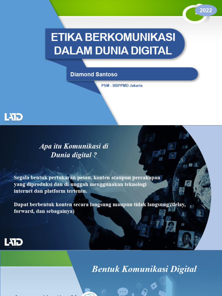 Etika Komunikasi Digital | PDF