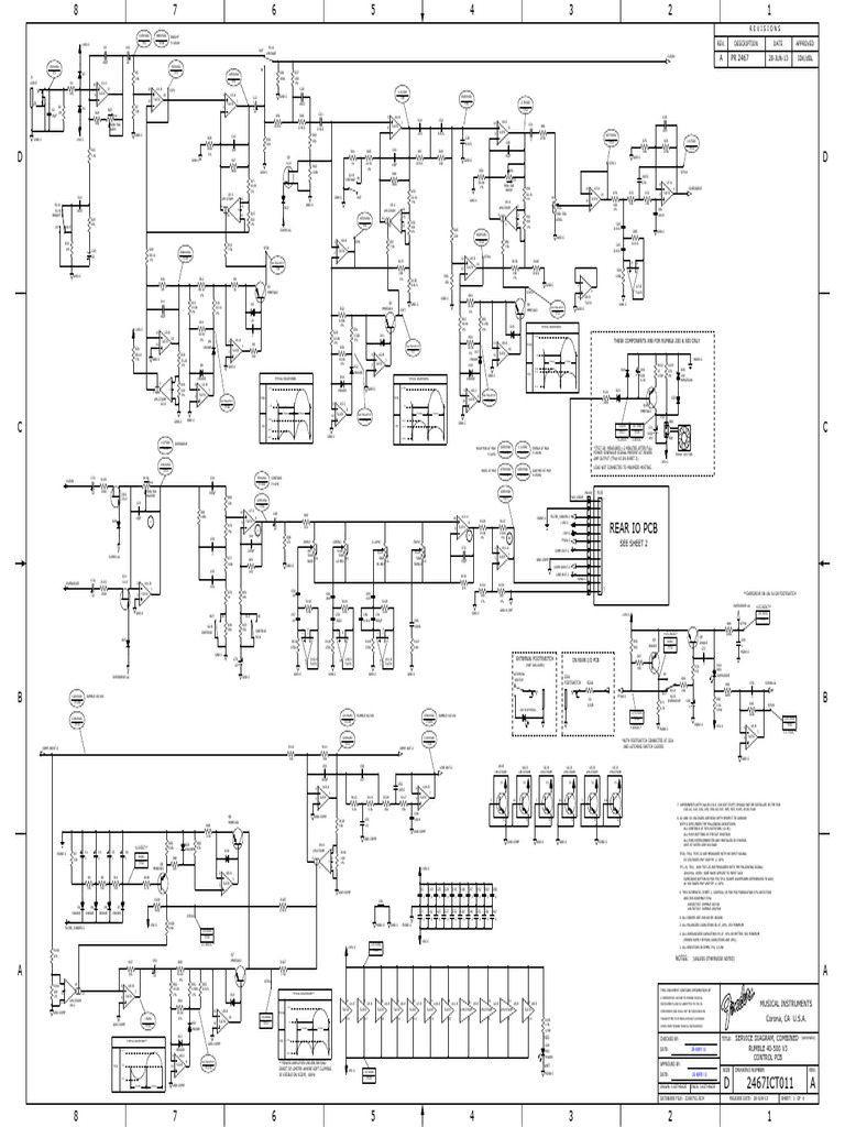Rumble 200 V3 Schematics-Diagrams | PDF