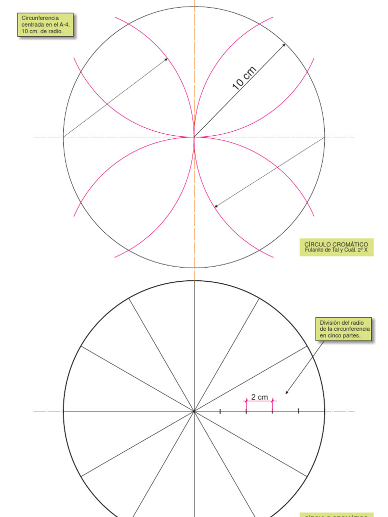 l%c3%a1mina 2-c - c%c3%8drculo Crom%c3%81tico 12 Colores | PDF