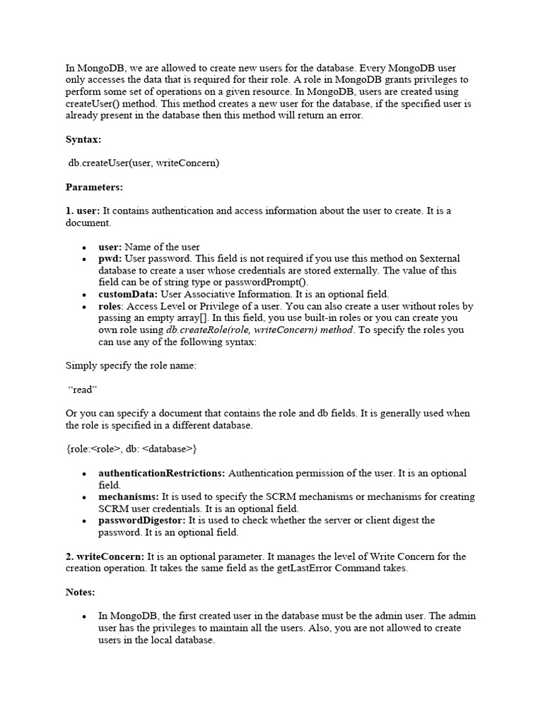 Assignment MongoDB | PDF