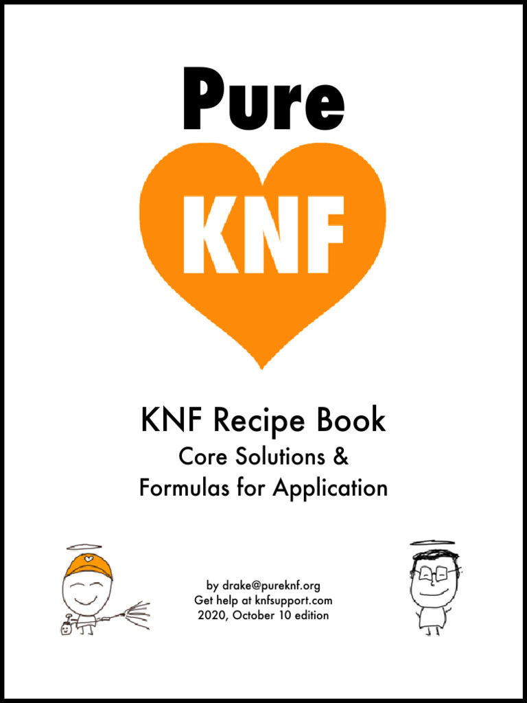 KNF Recipe Book - PureKNF Org | PDF | Wellness
