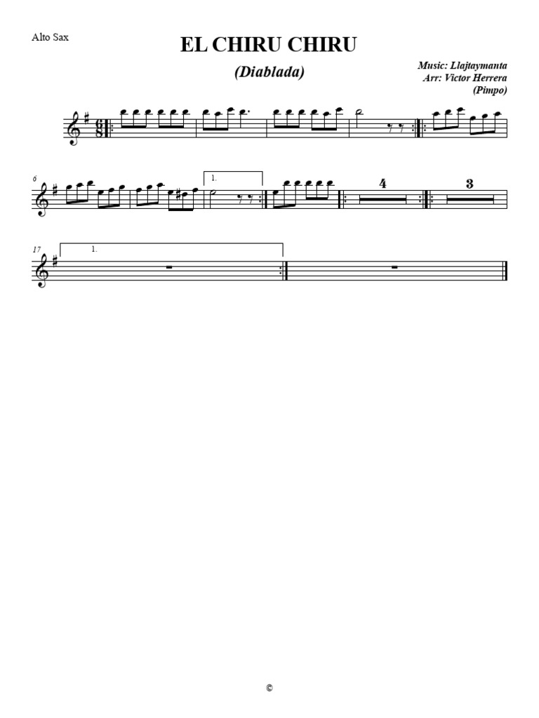 Chiru Chiru - Diablada (Pimp) | PDF