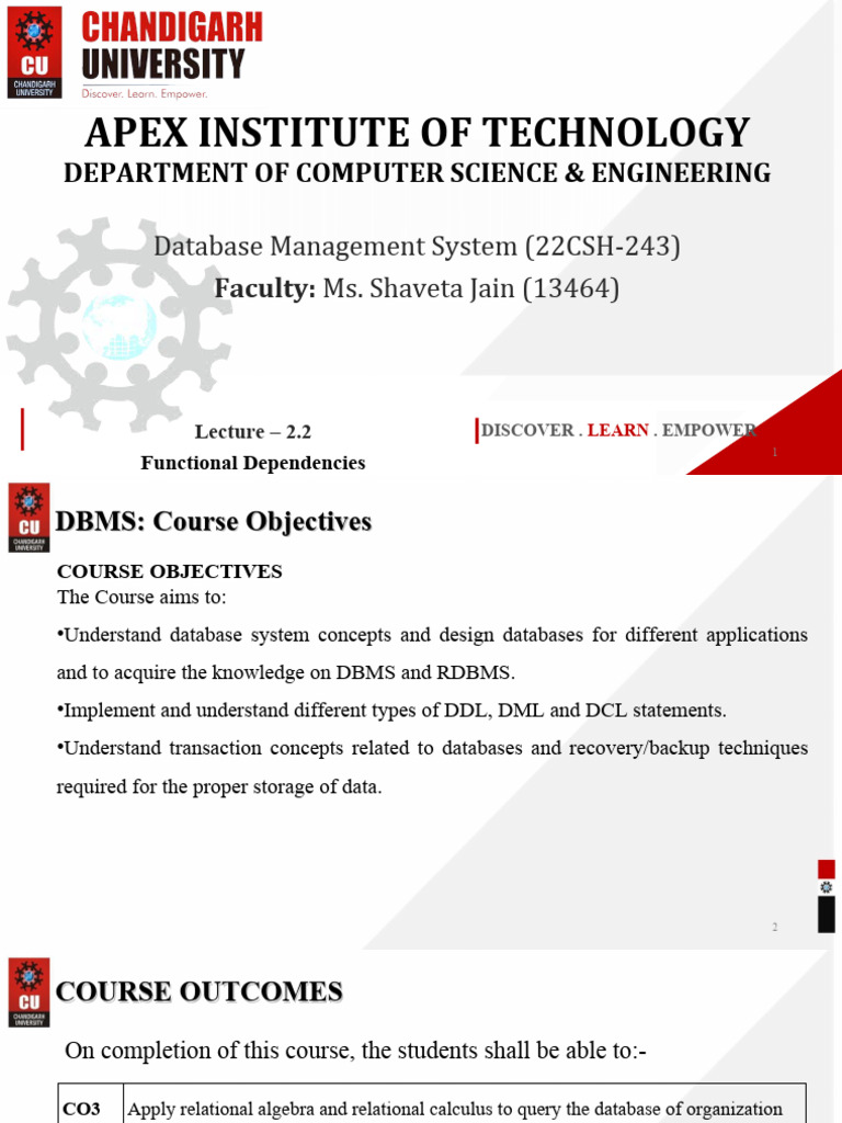 Functional Dependencies | PDF