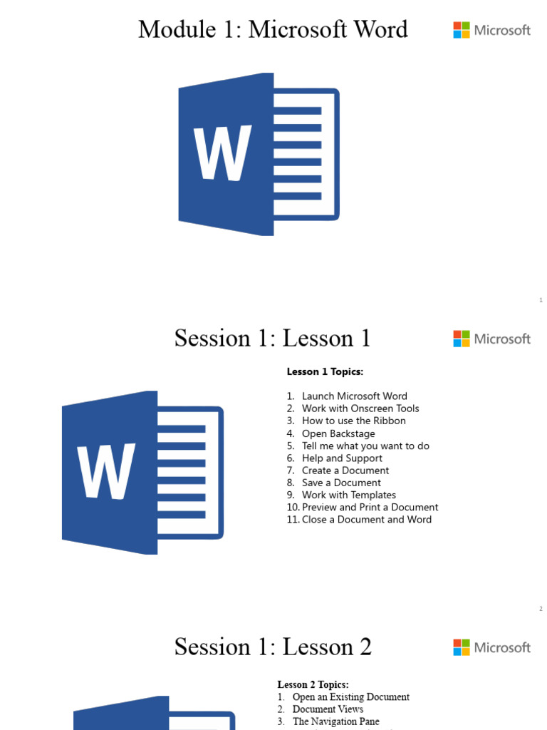 Microsoft Word High Level Overview Slides | PDF | Microsoft Word | Page ...