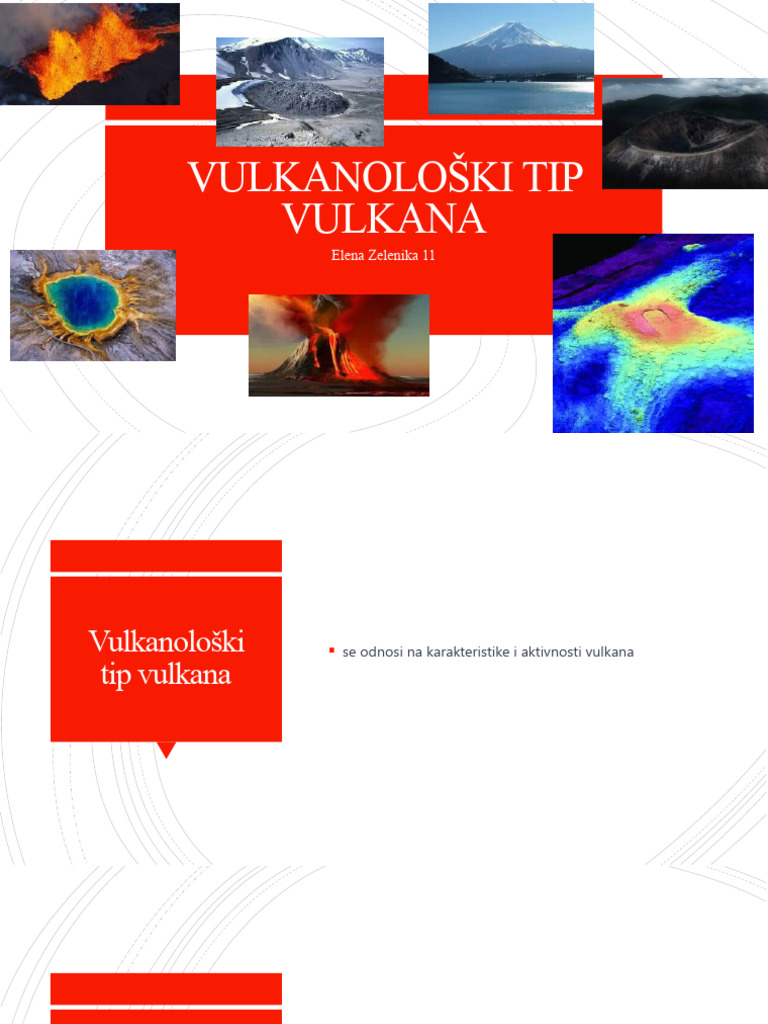 Vulkanološki Tip Vulkana | PDF