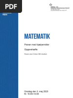 FP9 Matematik Uden Hjælpemidler Maj 2021 | PDF