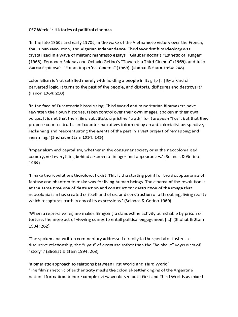 CS7 Week 1 Handout 2023 | PDF