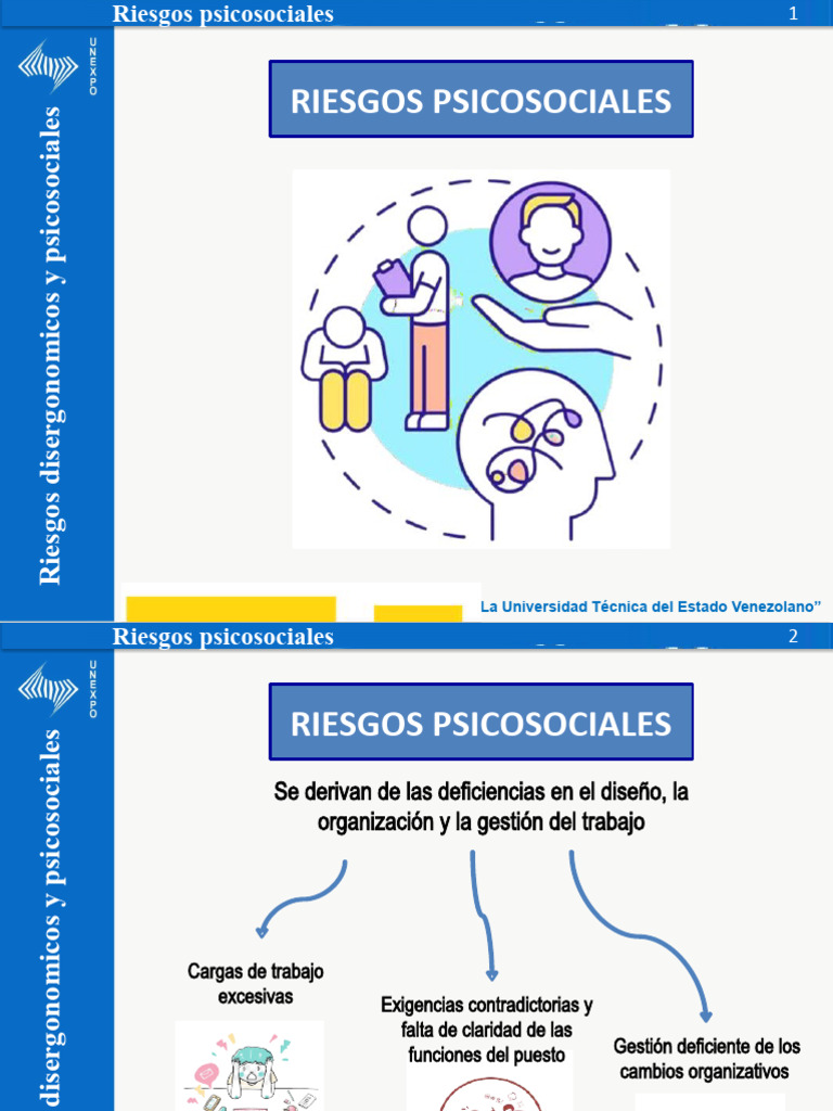 Diapositivas Riesgos Psicosociales | PDF