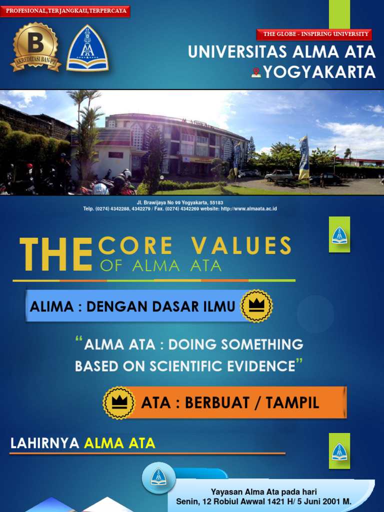 Profil PMB Universitas Alma Ata | PDF