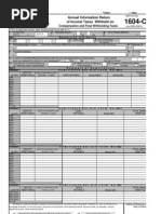 BIR FORM 1604-F New Form | PDF | Taxes | Public Finance
