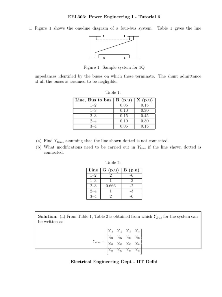 Tutorial6 Solution | PDF