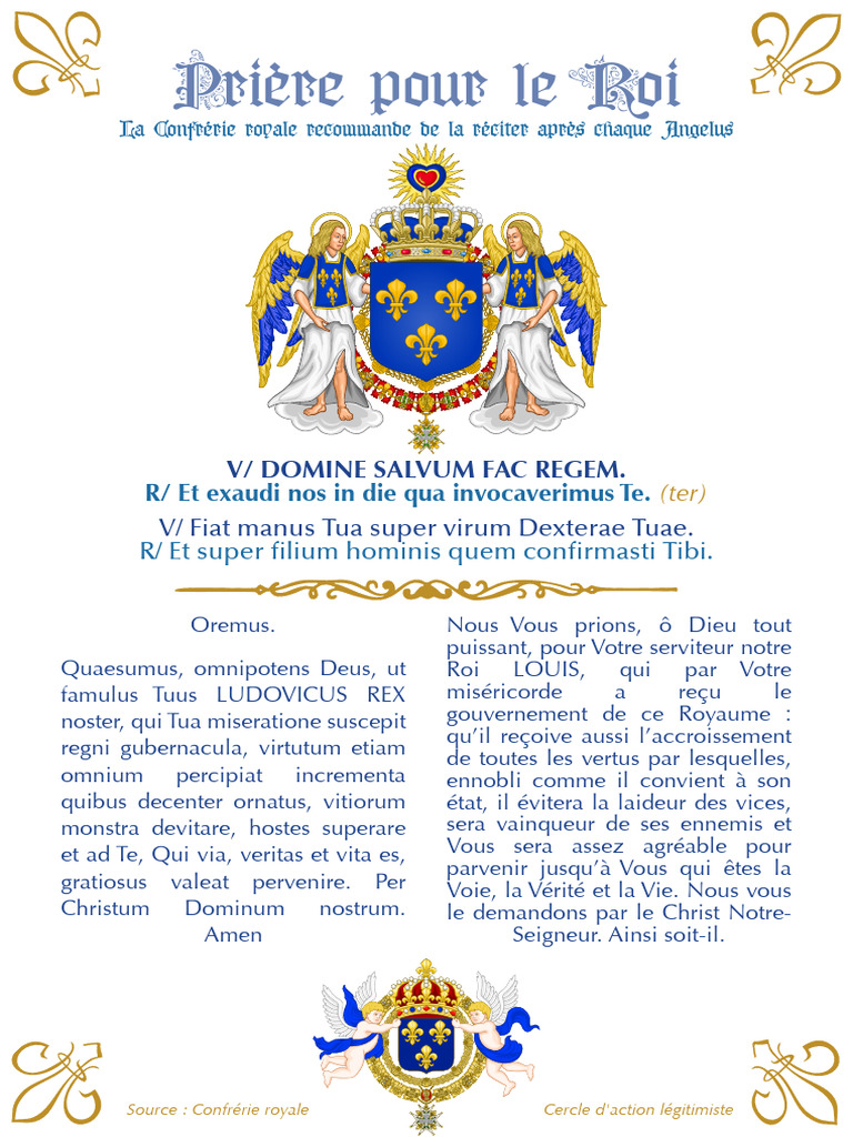 Priere Pour Le Roi | PDF