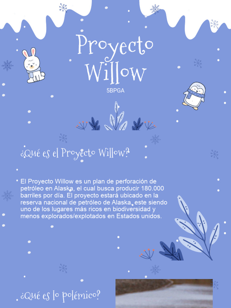 Proyecto Willow | PDF | Petróleo | Alaska