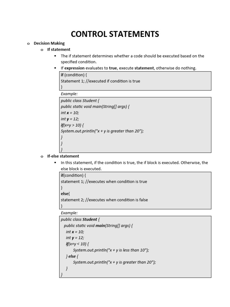 Week 4 | PDF | Control Flow | Computer Engineering