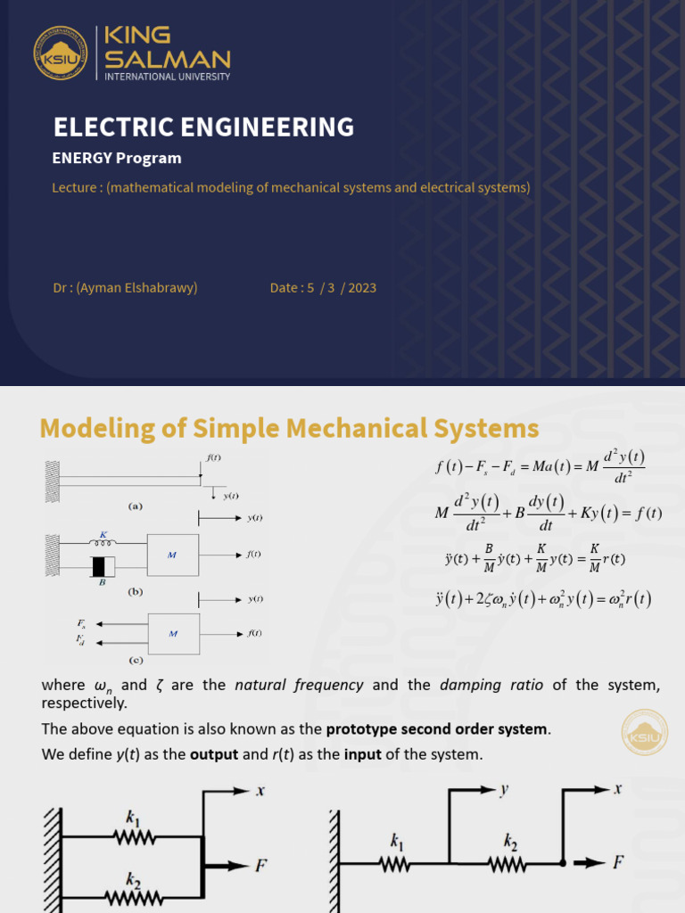 Mathematical Modeling | PDF | Damping | Applied And Interdisciplinary ... Mathematical Modeling | PDF | Damping | Applied And Interdisciplinary ...