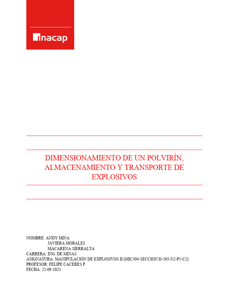 POLVORÍN | PDF