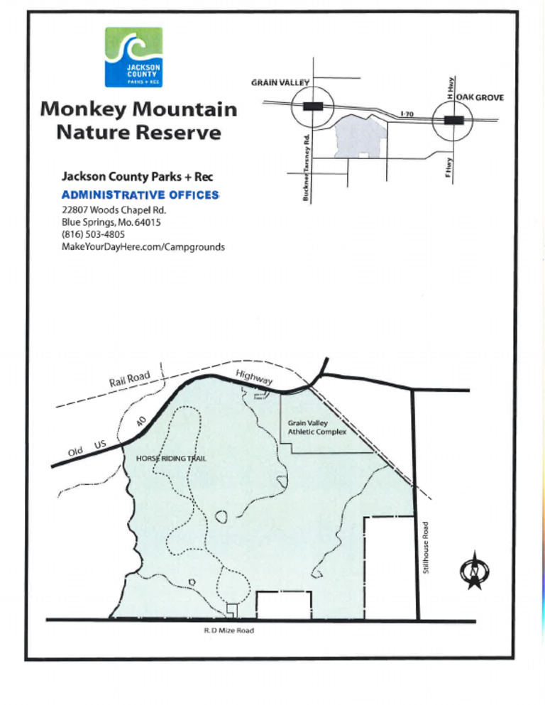 Monkey Mountain Park Trail Map | PDF