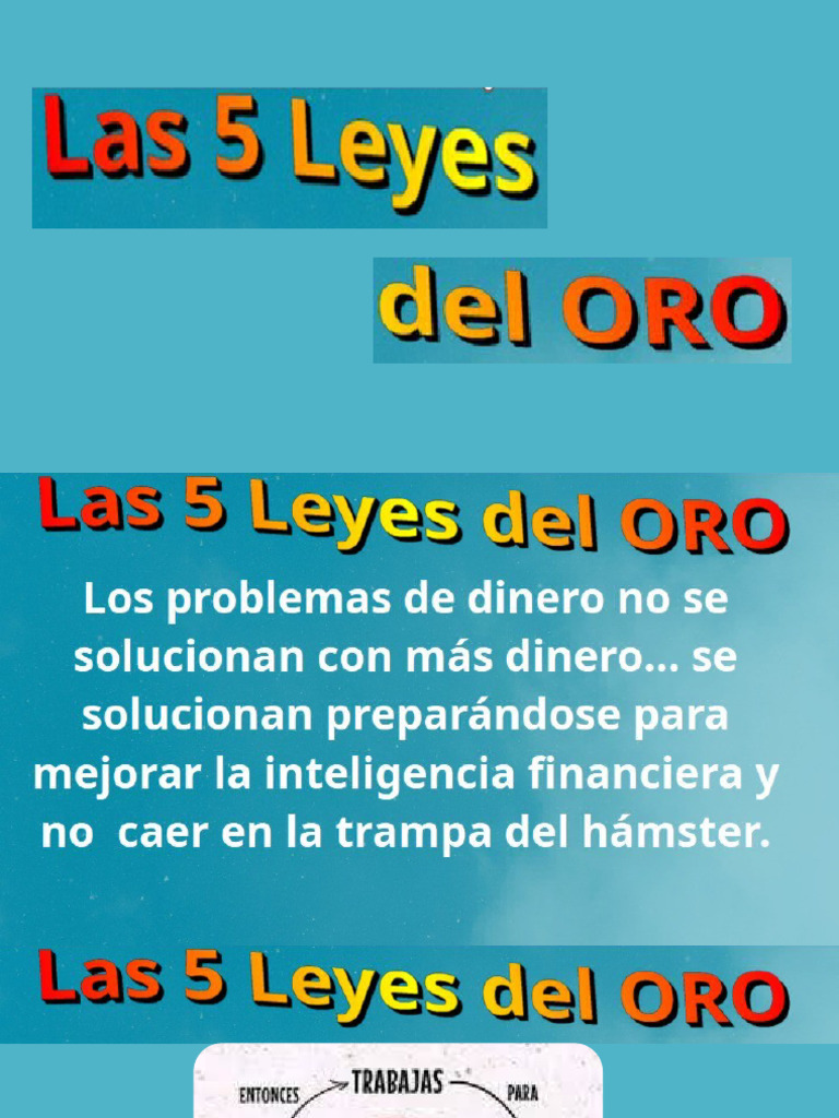 las 5 leyes del ORO | PDF