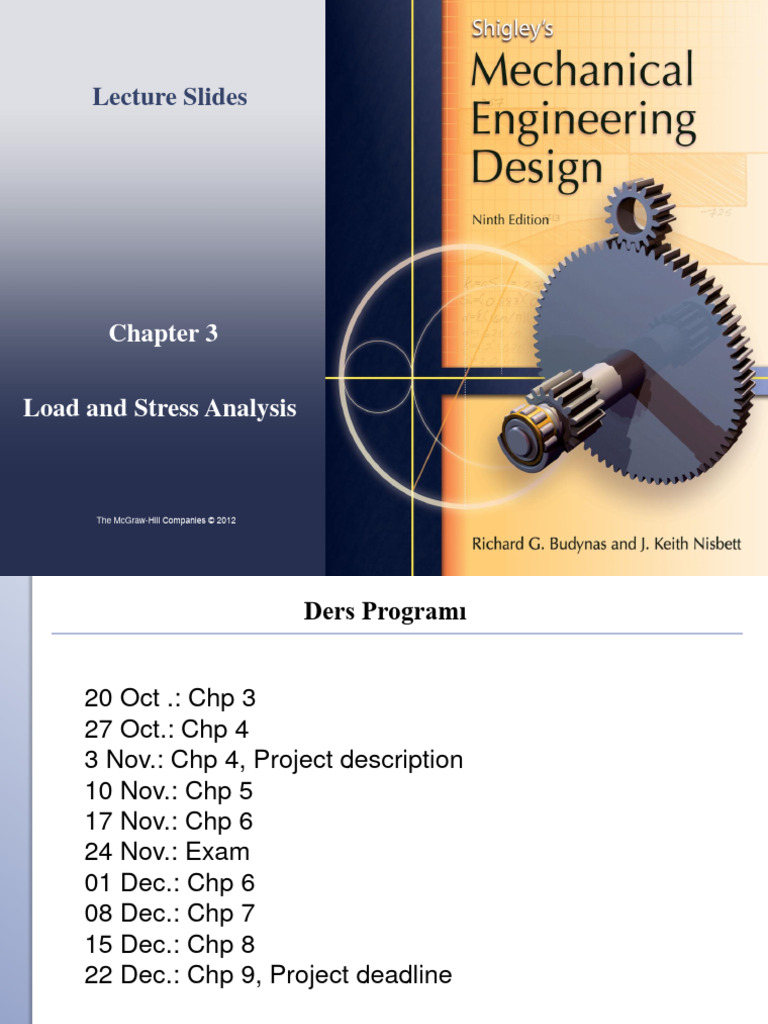 Shigley Notes Ch3 | PDF | Bending | Stress (Mechanics)