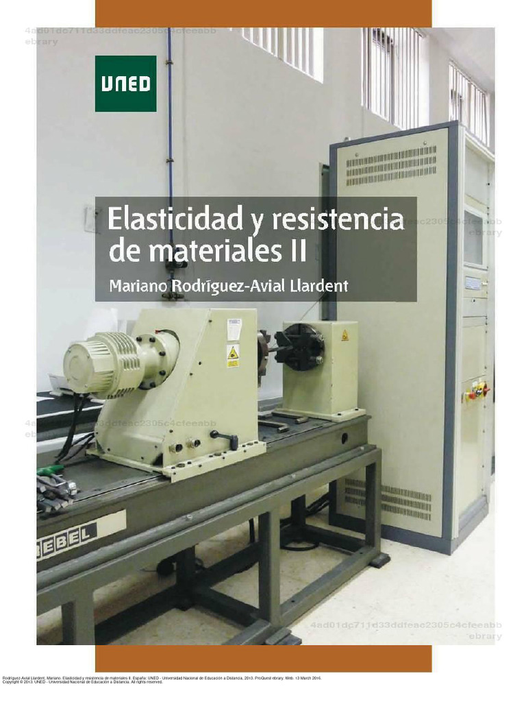 Elasticidad y Resistencia de Materiales Ii | PDF | Materiales | Física de la Materia Condensada