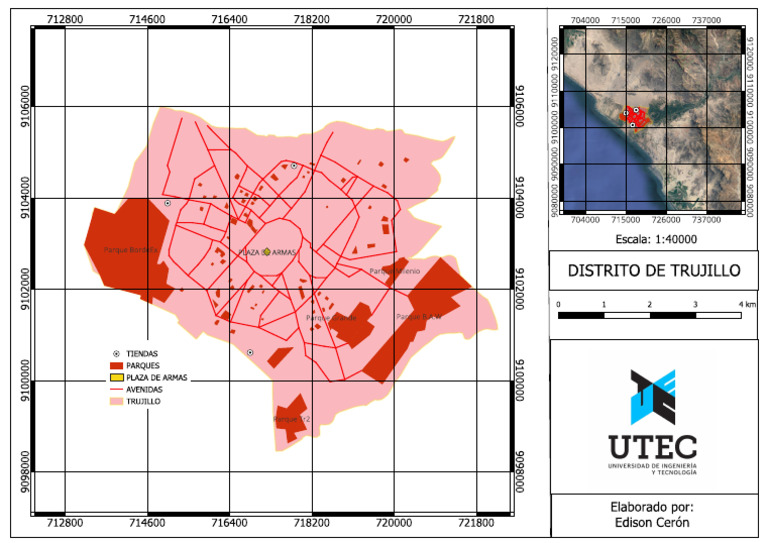 Mapa Distrital Edison Cerón | PDF