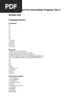 Pre Intermediate Workbook Answer Key 3rd Edition | PDF