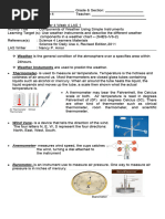 Q3 LE Science 5 Lesson 3 Week 3 | PDF | Force | Gravity