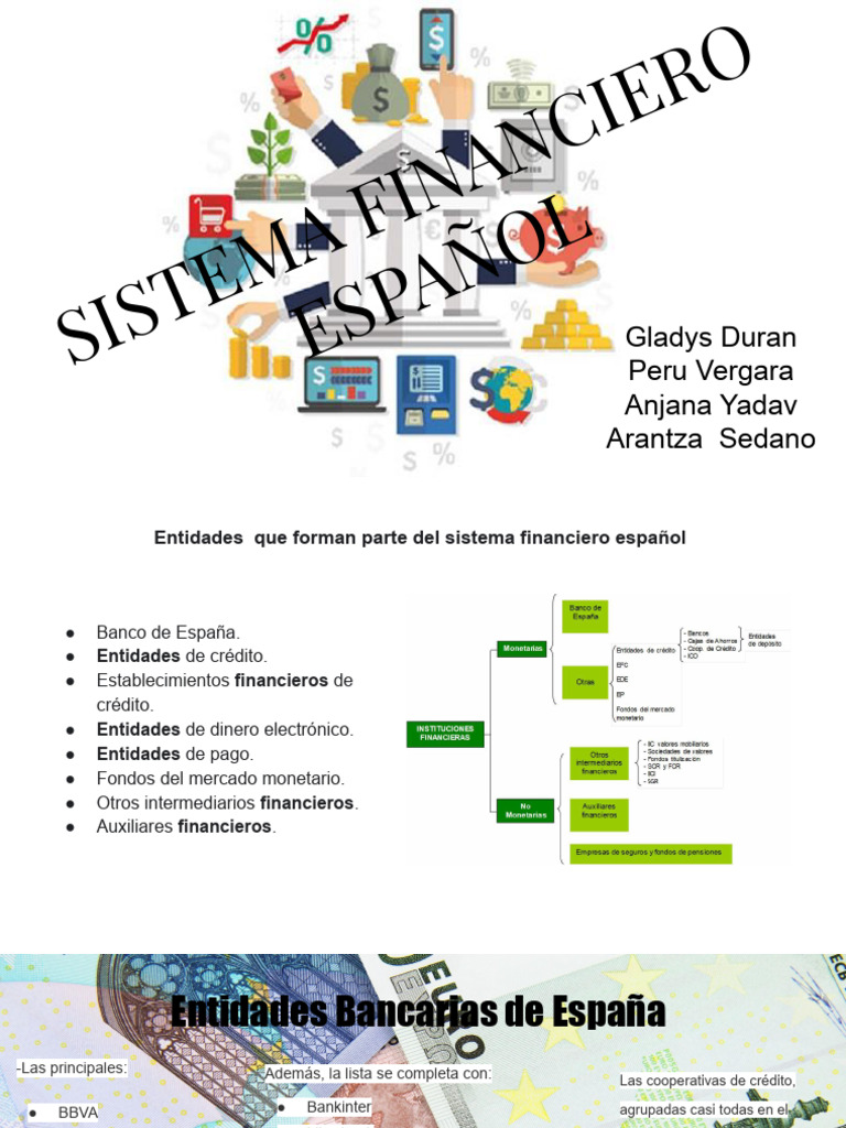 GE FI - Sistema Financiero Español - AFI | PDF | Bancos | Sector privado