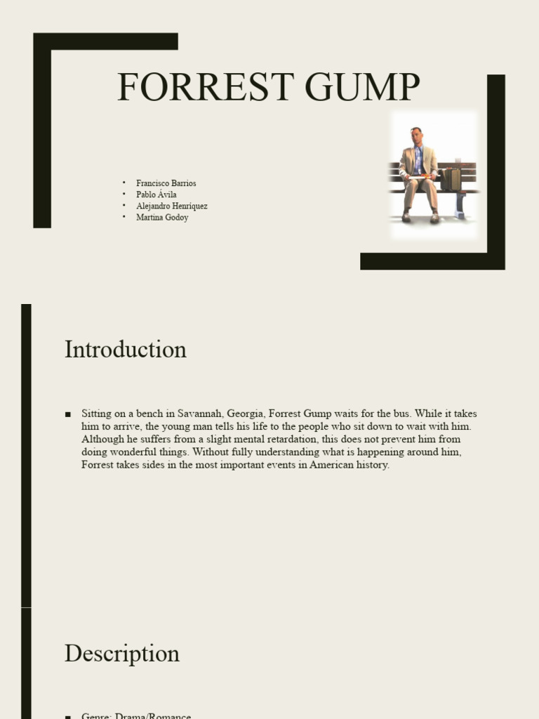 Forrest Gump: A Life of Triumph | PDF
