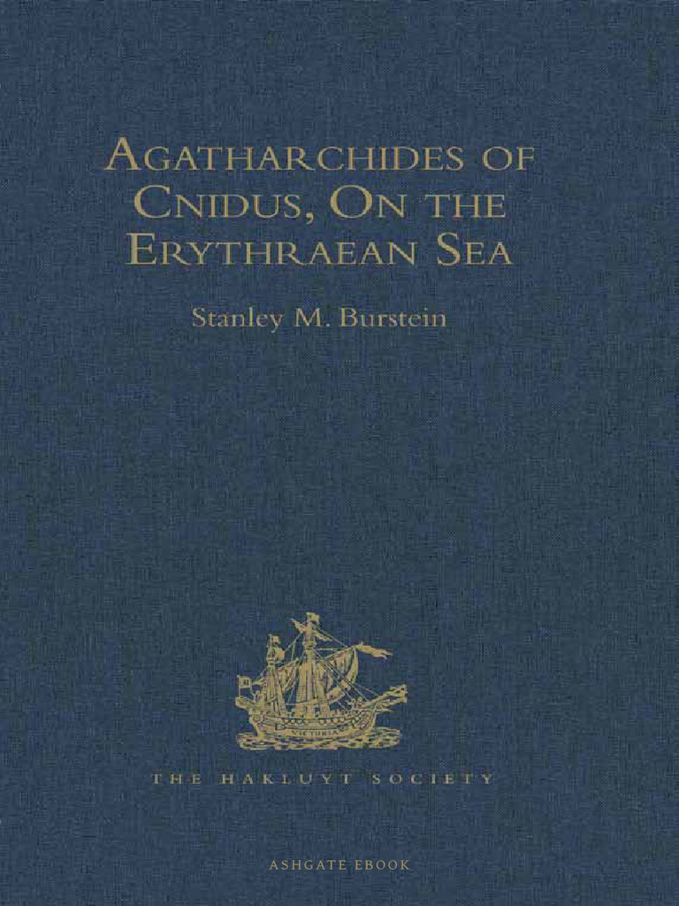 Stanley Mayer Burstein - Agatharchides of Cnidus - On The Erythraean ...