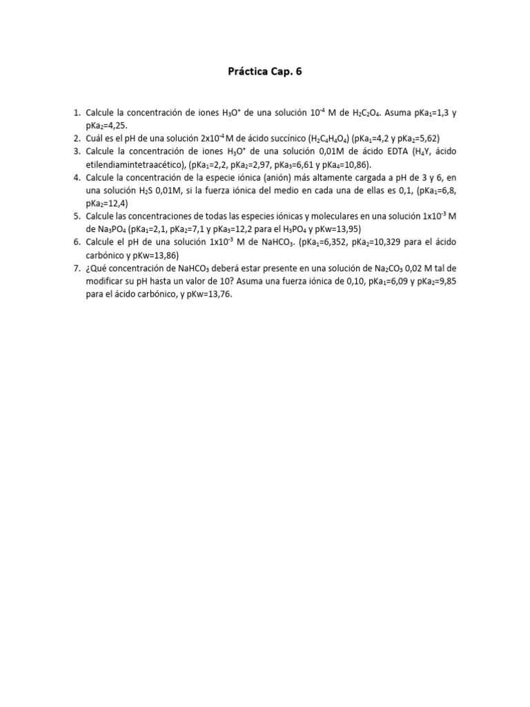 Capitulo 6 Ejer | PDF