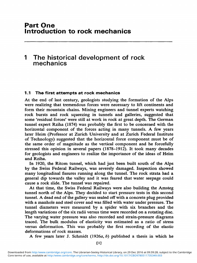 Jaeger - Part One Book | PDF | Elasticity (Physics) | Dam