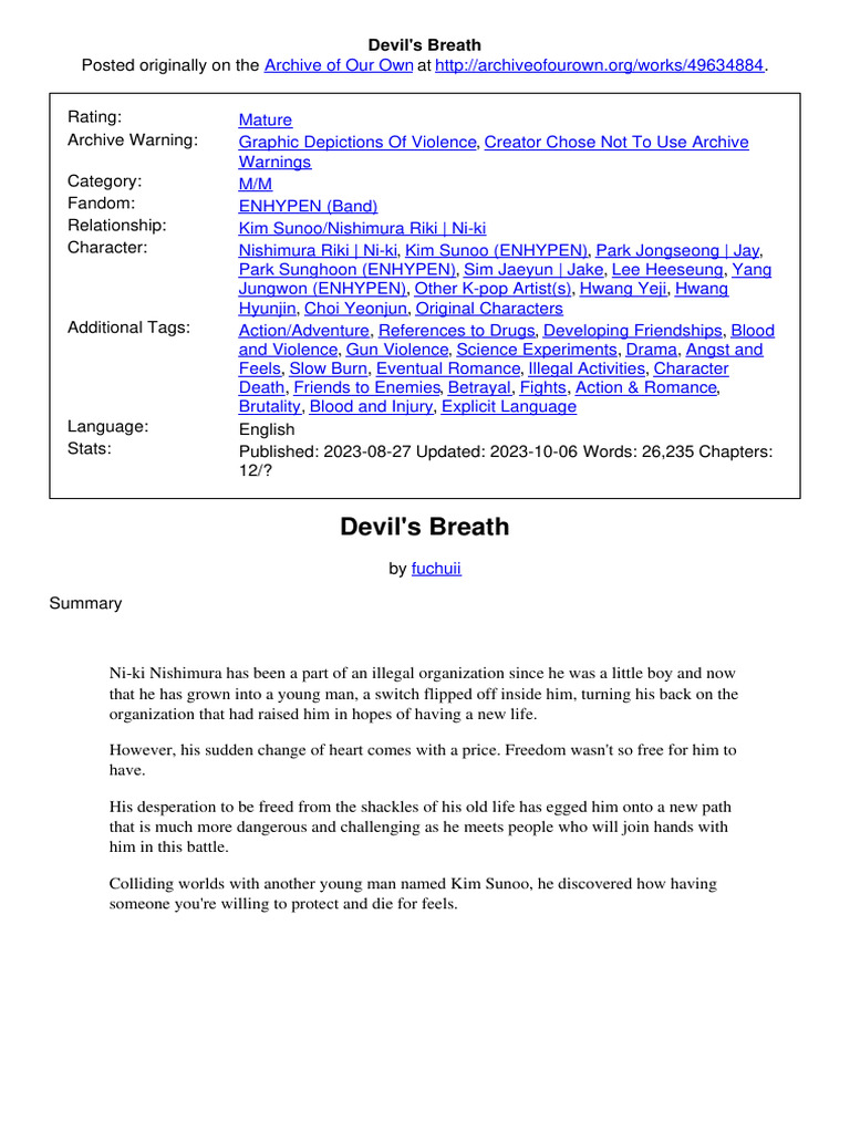 Devils Breath | PDF