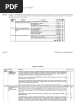 DTP Course Syllabus | PDF | Typefaces | Microsoft Windows