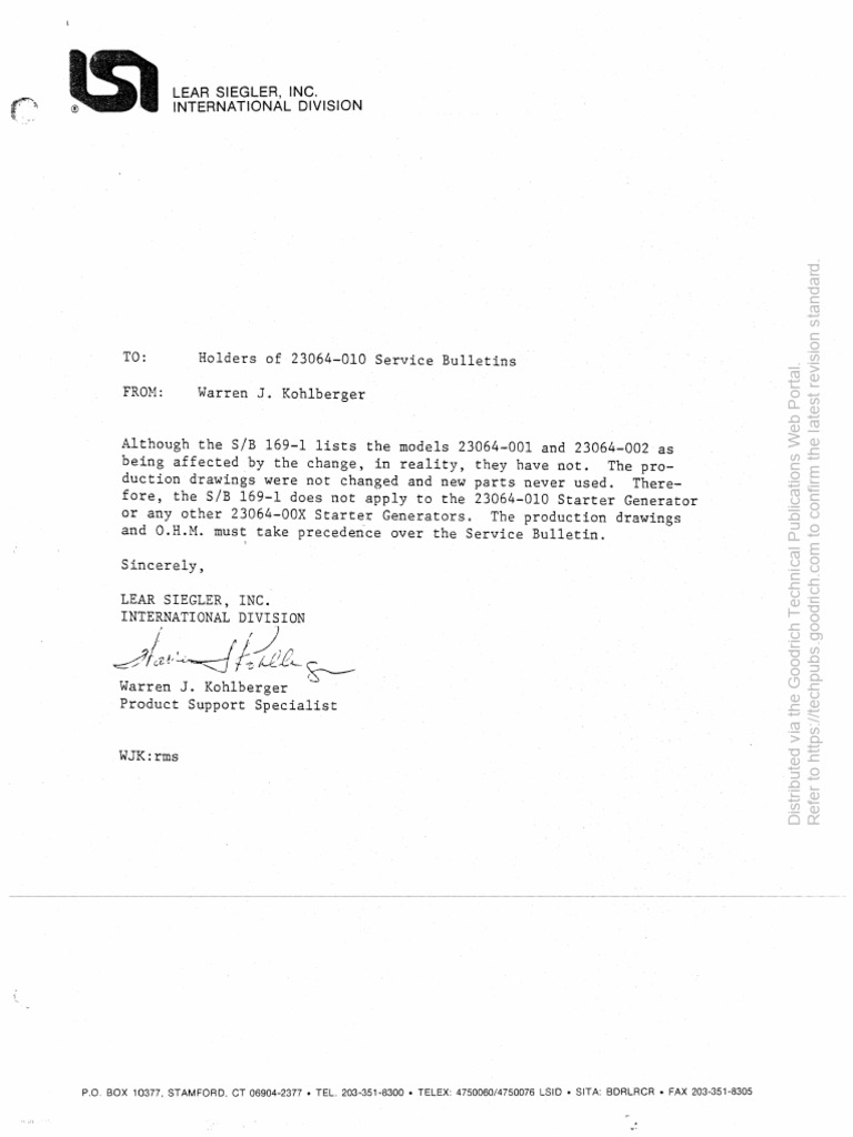 SB 169-1 SB (International) | PDF