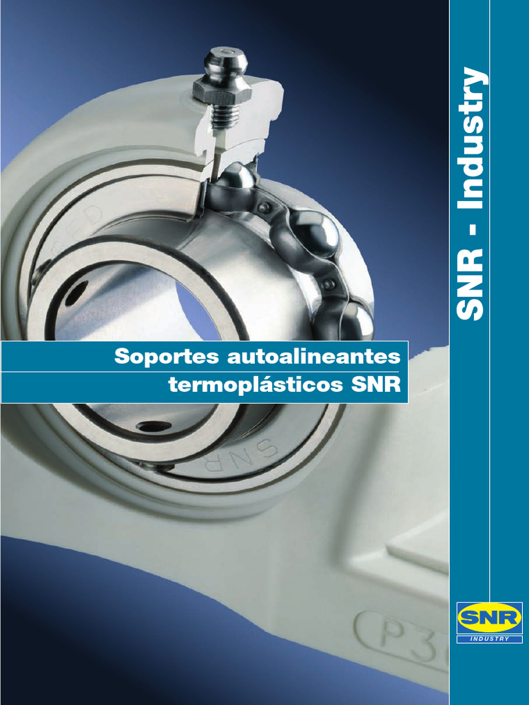Soportes Autoalineantes Termoplásticos SNR | PDF | Tornillo | Ácido