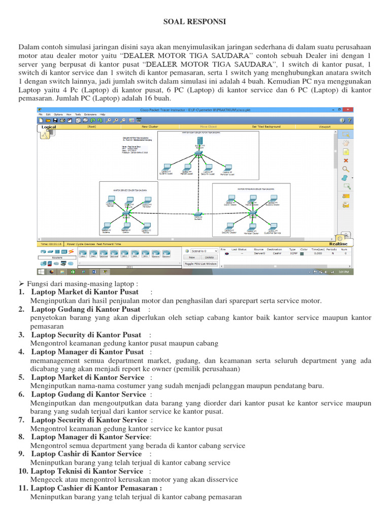 Soal Responsi 1 | PDF