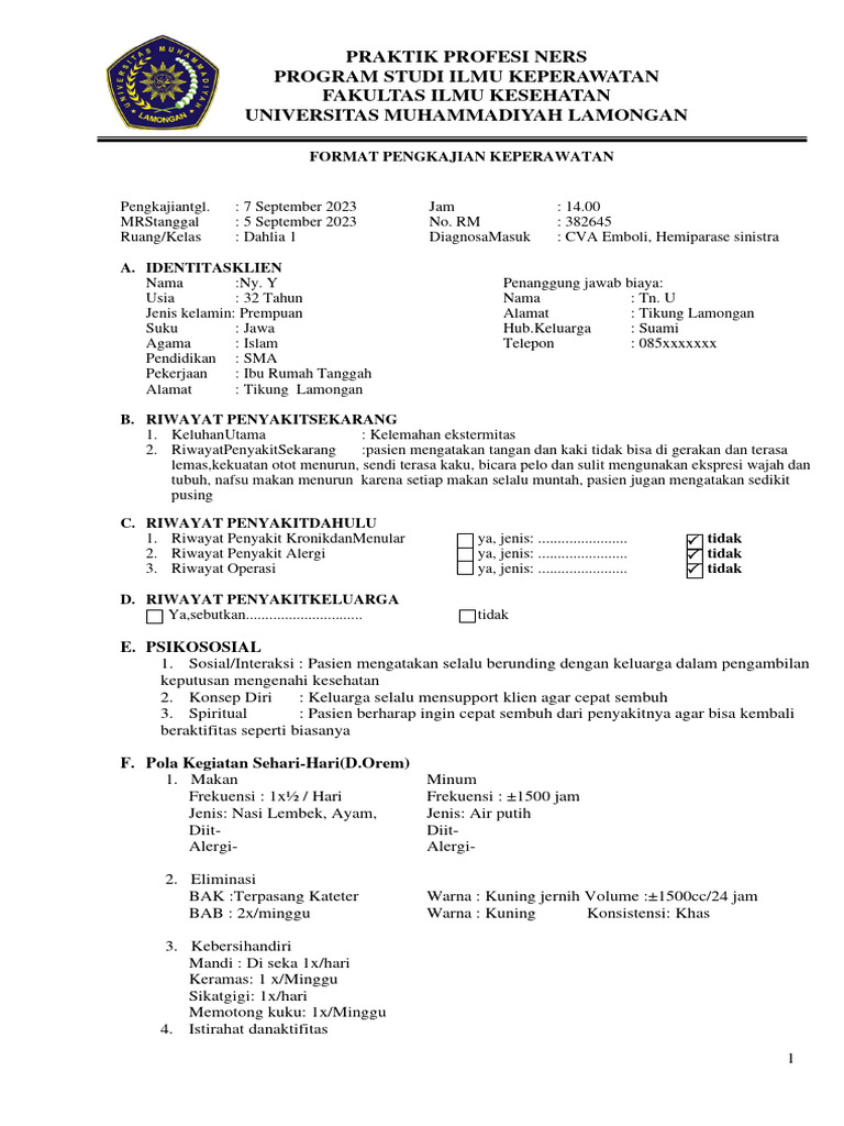 ASKEP Samiadi | PDF | Kesehatan Holistik