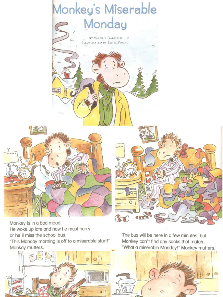 Reading Monkey's Miserable Monday | PDF