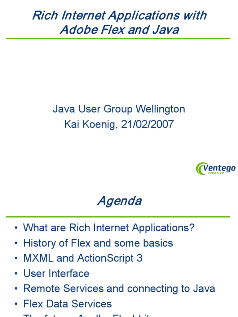 Rich Internet Applications With Adobe Flex and Java | PDF | Apache Flex | Adobe Flash