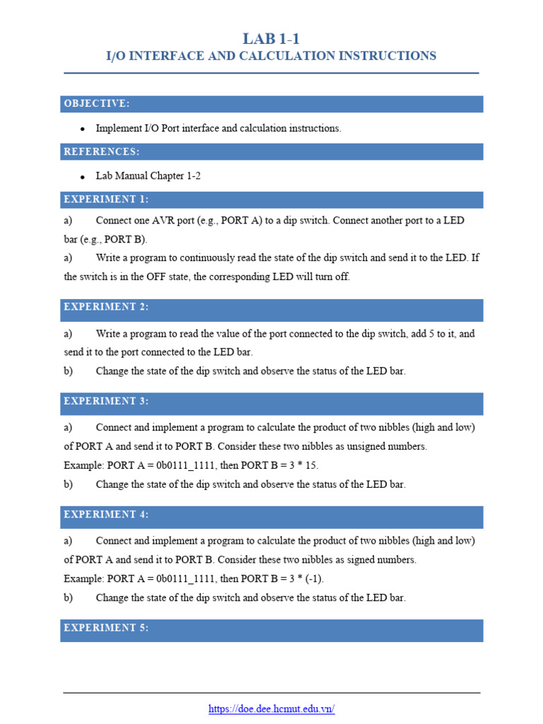 Lab1 - 1 Eng | PDF | Input/Output | Electronics Lab1 - 1 Eng | PDF | Input/Output | Electronics