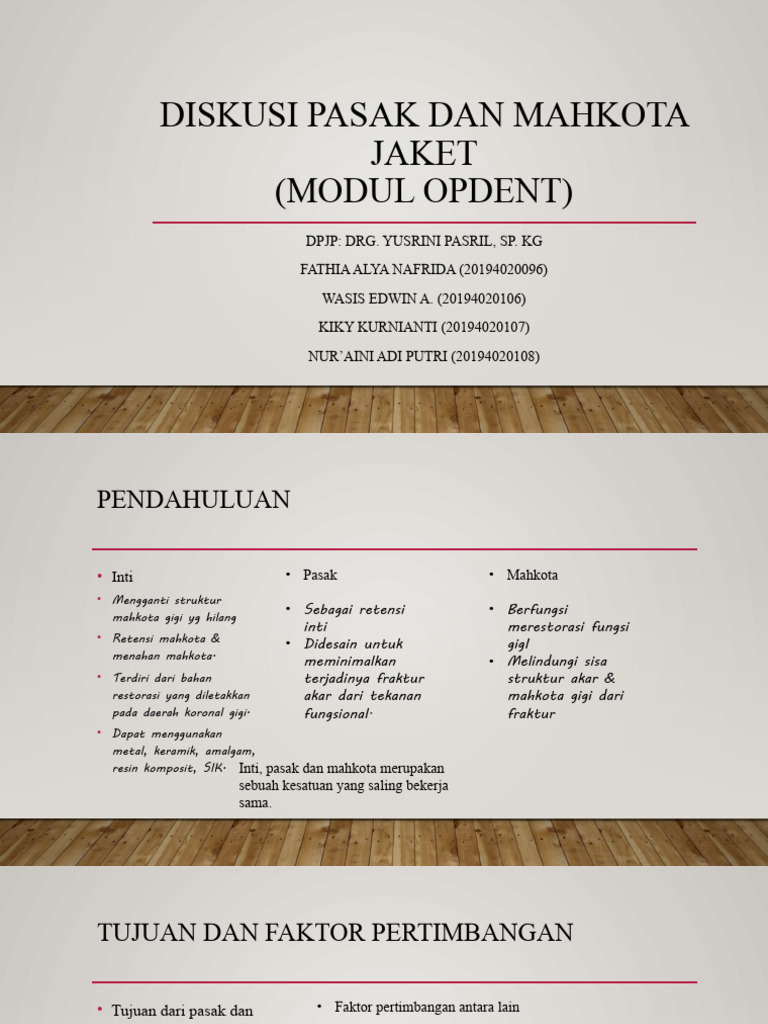 Diskusi Pasak MJ | PDF | Griya & Taman