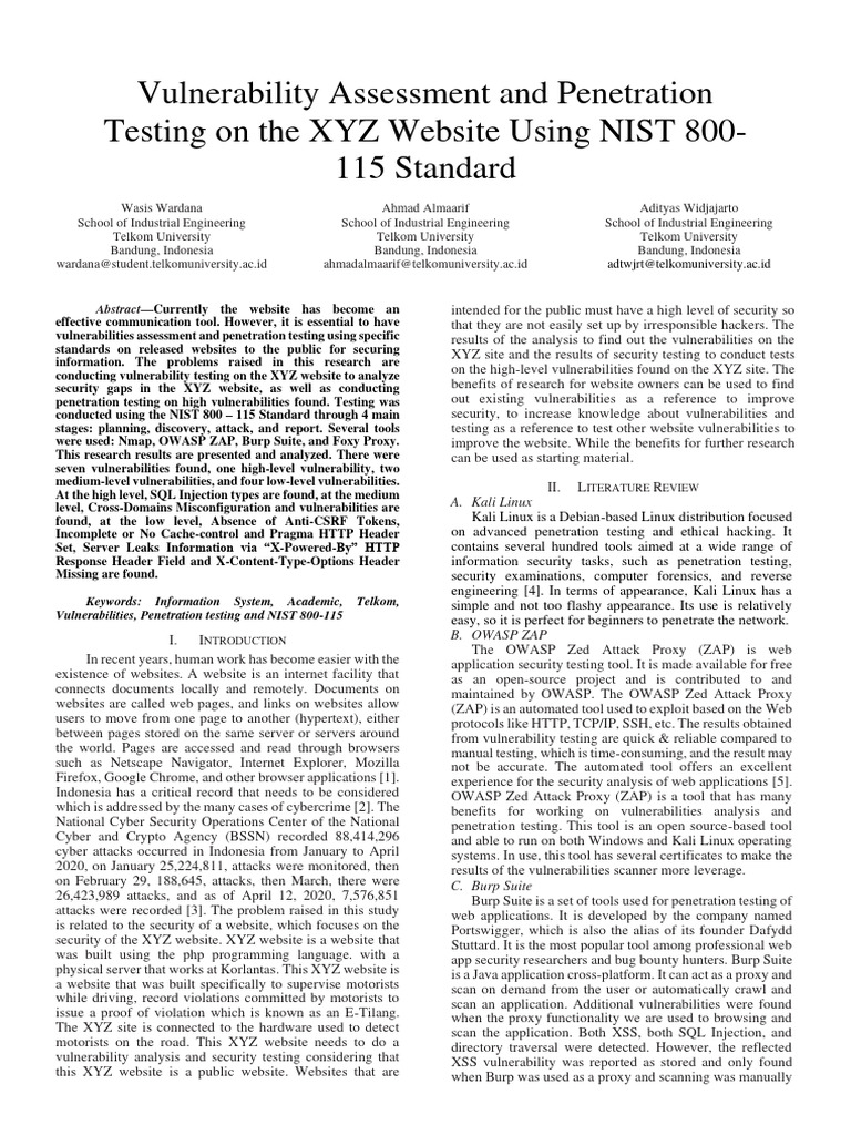 Paper Wasis | PDF | Web Server | Internet & Web