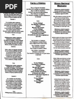 Himno Hidalgo | PDF