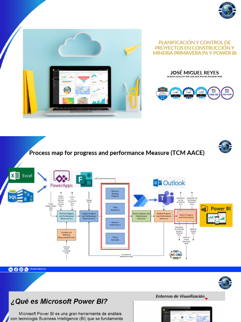 PPT Power BI Primavera P6 | PDF