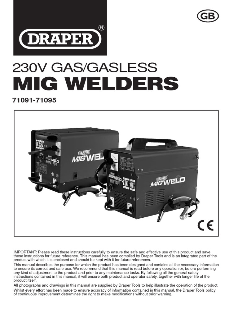 MIG Manual | PDF | Welding | Construction