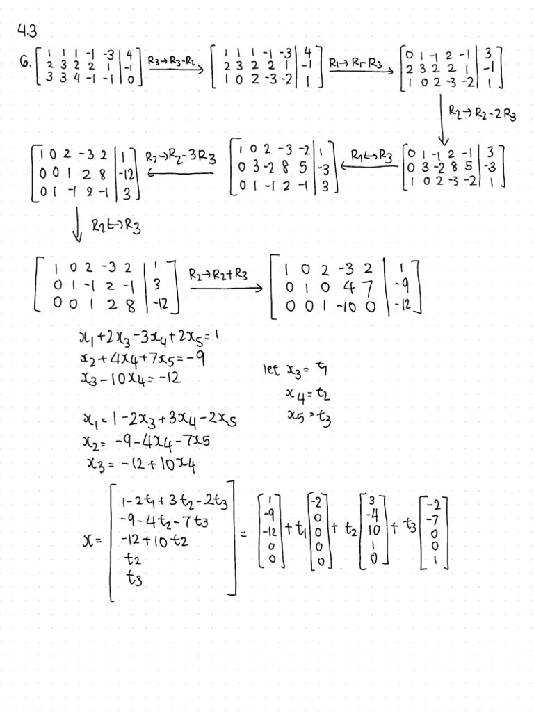Matrix Consistency and Pivot Analysis | PDF | Linear Algebra | Algebra