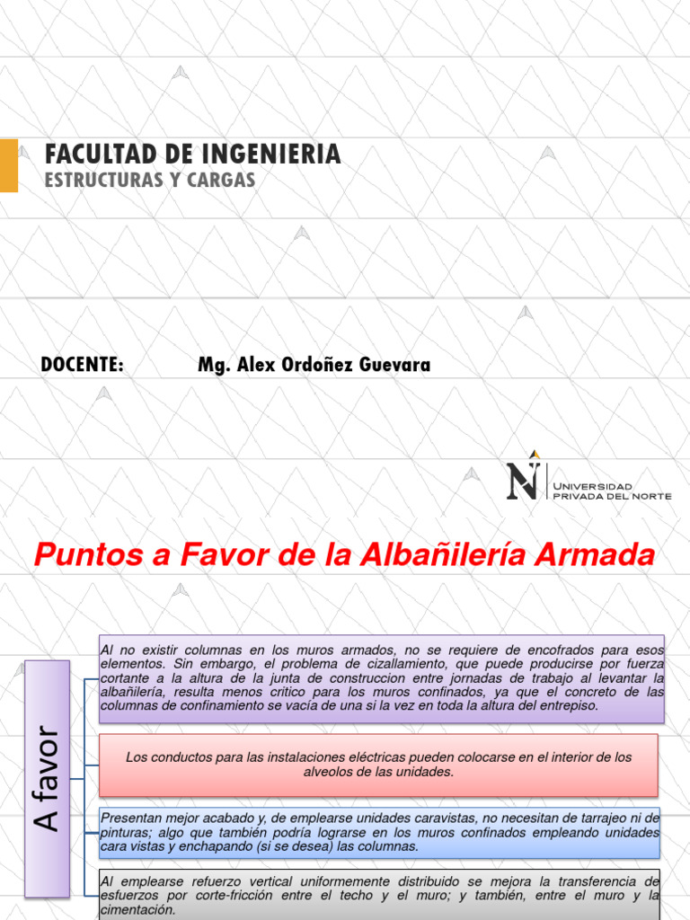 Estructuración Basada en Norma E070 | PDF | Hormigón | Rigidez