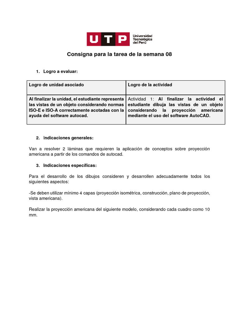 Semana 08 - Consigna de Tarea | PDF | Informática